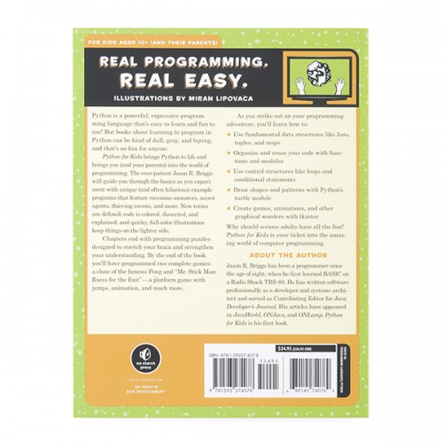 Python for Kids: A Playful Introduction to Programming